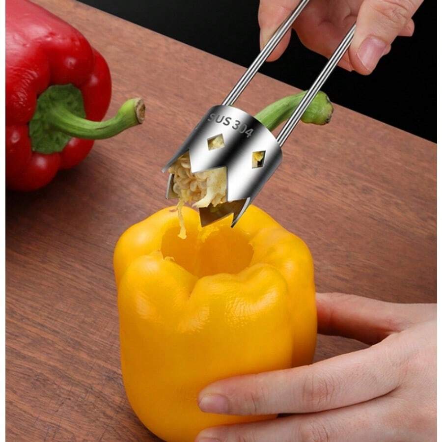 Stainless Steel Fruit Core Remover Apple Pear Pitter Extractor Tool ...