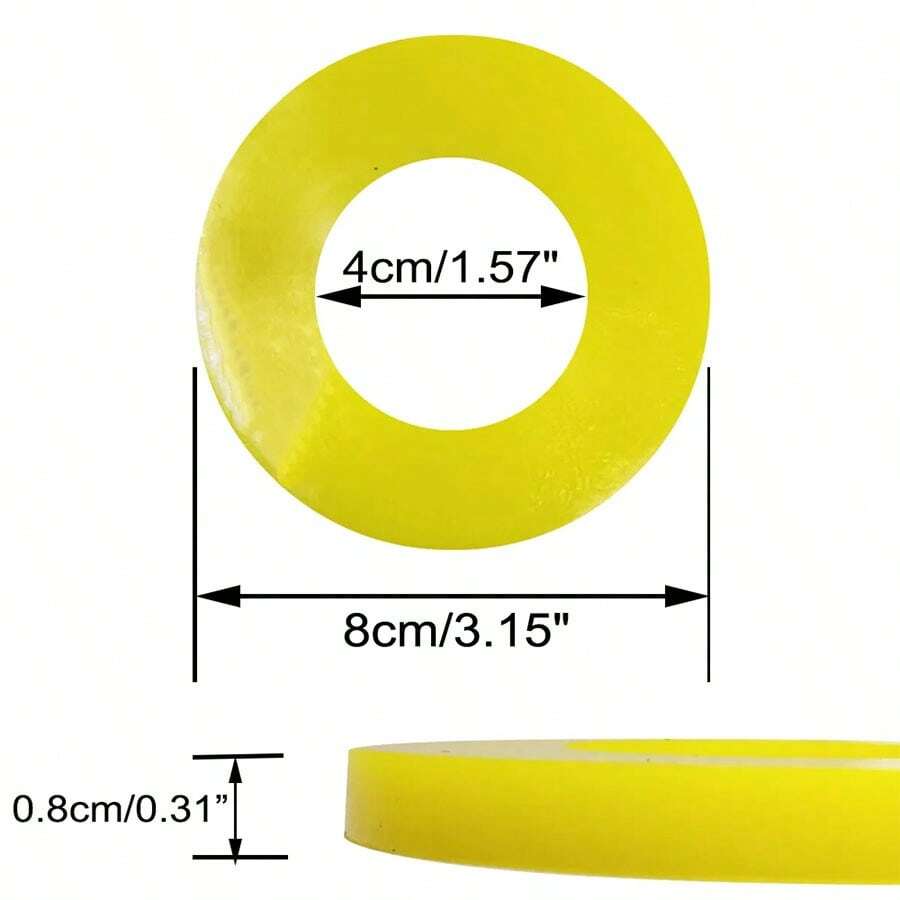 2X Silencer Pad Rubber Bushing Dampers Universal Front Strut Tower ...