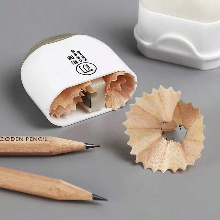 Random Color Multi-Function Large Capacity Cartoon Eraser, No Debris Two-In-One Pencil Sharpener ...