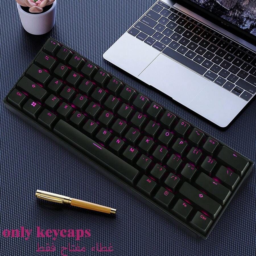 Keycap ABS Material Cherry MX Key Set OEM Profile Translucent For 61 87 ...