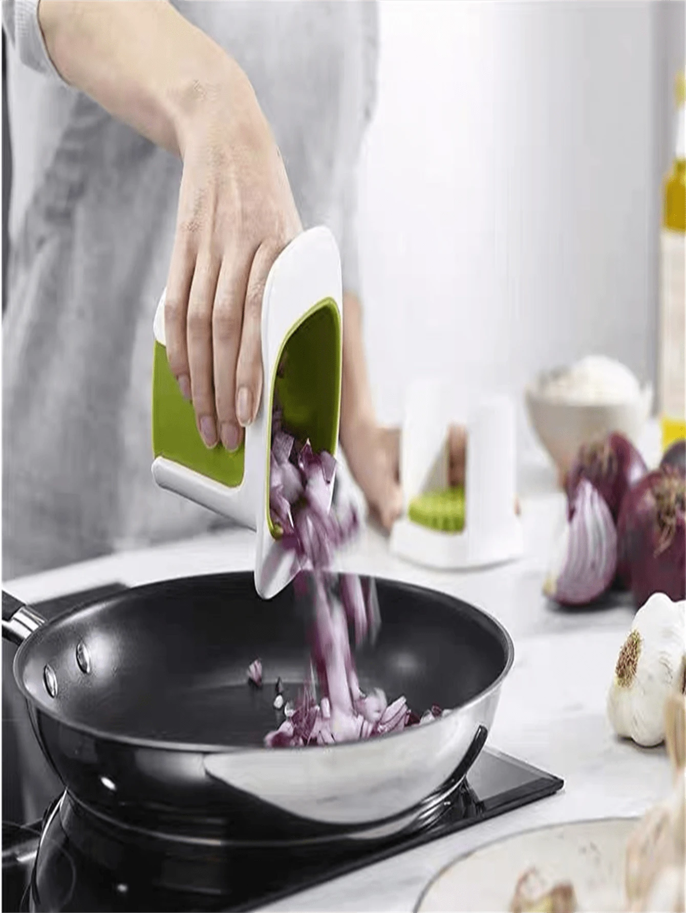 Dicing And Cutting Artifact Multifunctional Stainless Steel Vegetable ...