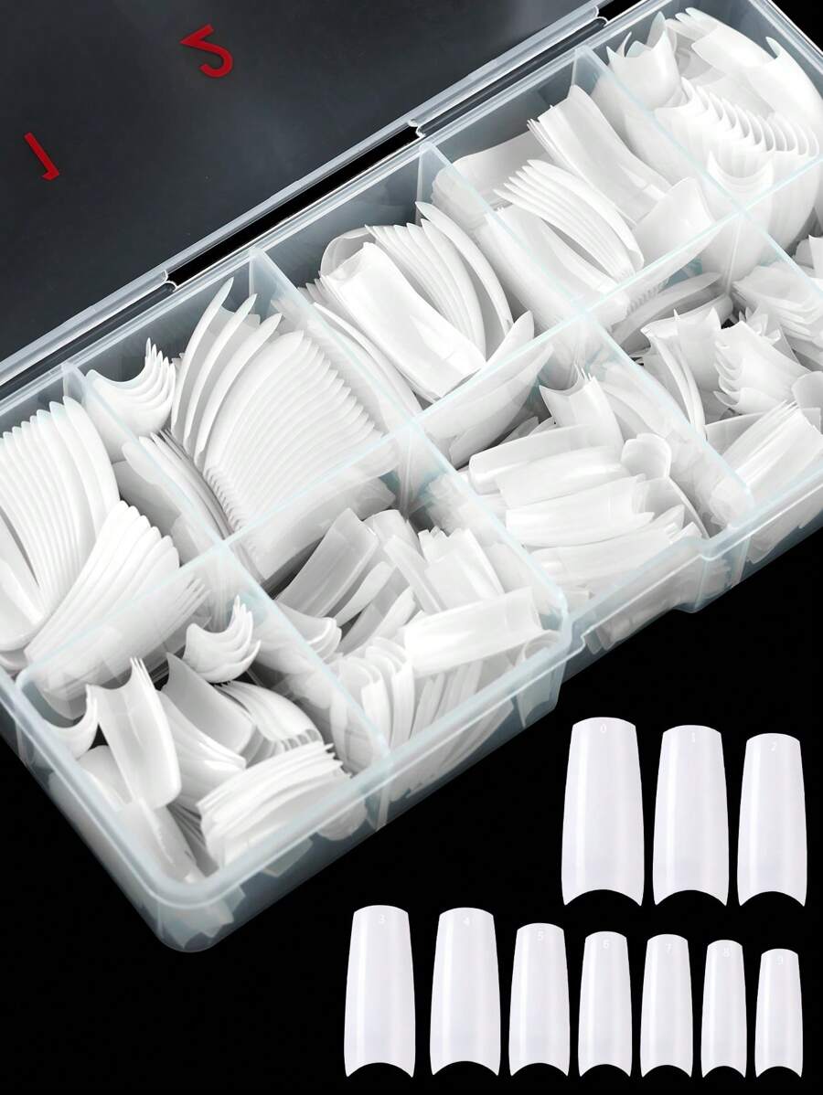 500pcs Box Instantly Upgrade Your Look With Artificial Nail Tips Full