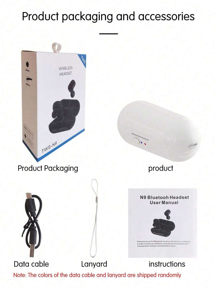 TWS Mini In-Ear Earphones, Waterproof, Touch Control, Low Latency ...