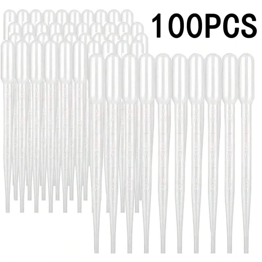200pcs/Pack 1ml Plastic Disposable Pipette Dropper, Essential Oil ...