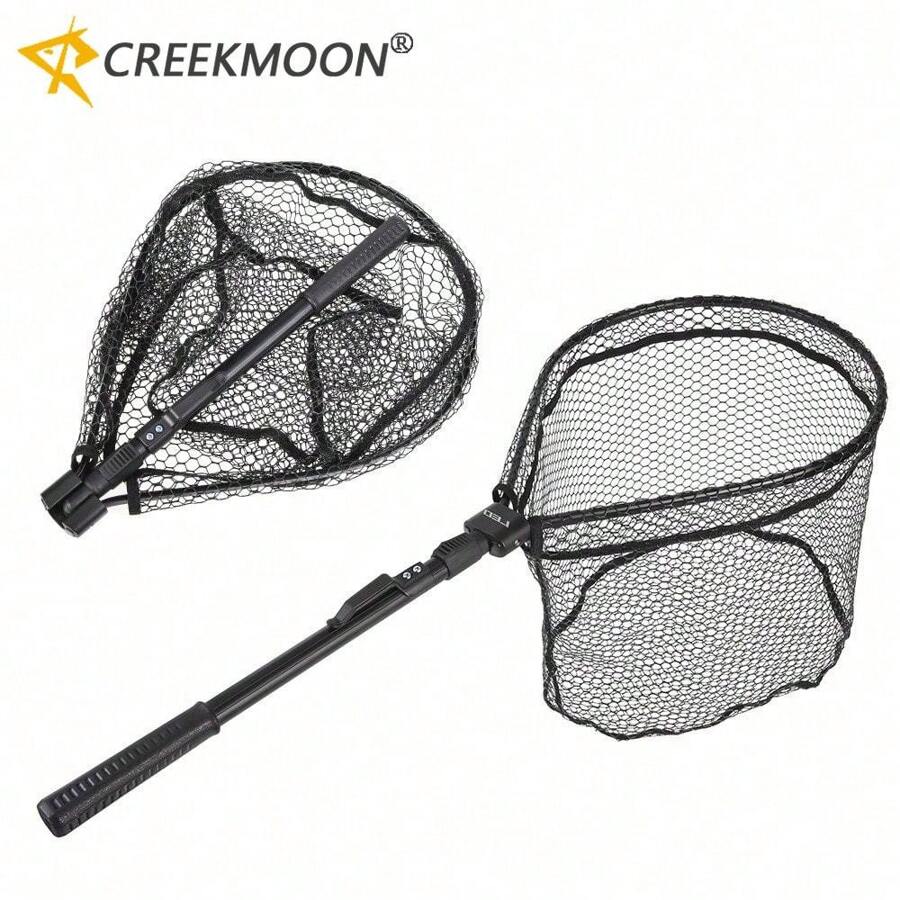 Ultralight 82x44cm Portable Foldable Net Fast Folding Fly Fishing Hand ...