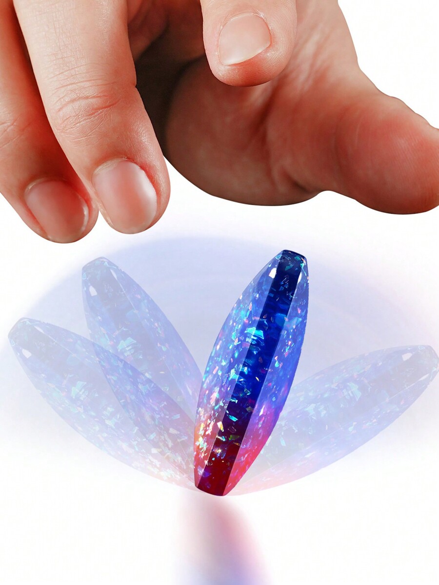 1pc Flipo Flip Gems Fingertip Desktop Gyroscope To Relieve Stress And ...