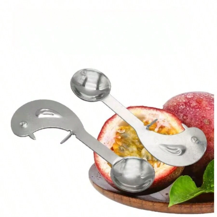 Stainless Steel Multifunctional Passion Fruit Spoon, Creative Cartoon ...