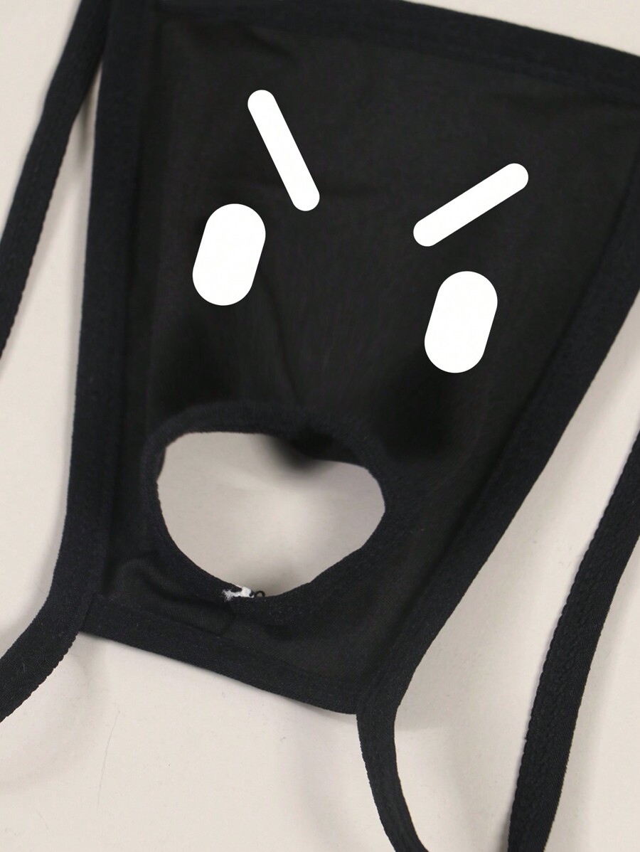 Lencería sexy para hombres Ropa interior tipo tanga con abertura ...