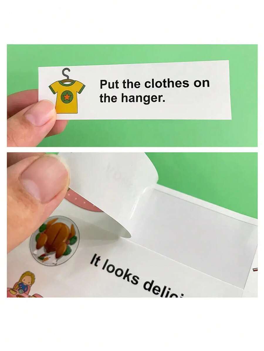 200 Daily Life Sentence Stickers, Common English Daily Conversation ...