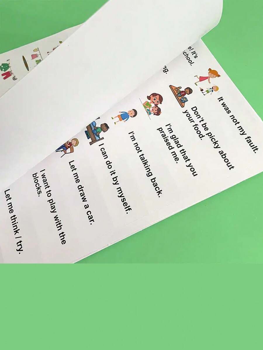 200 Daily Life Sentence Stickers, Common English Daily Conversation ...