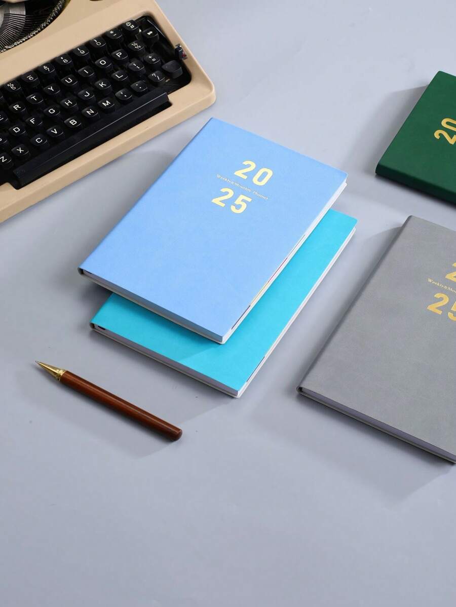 2025 Daily Planner Notebook, 365 Days Time Management, A5 Thick, 156 ...