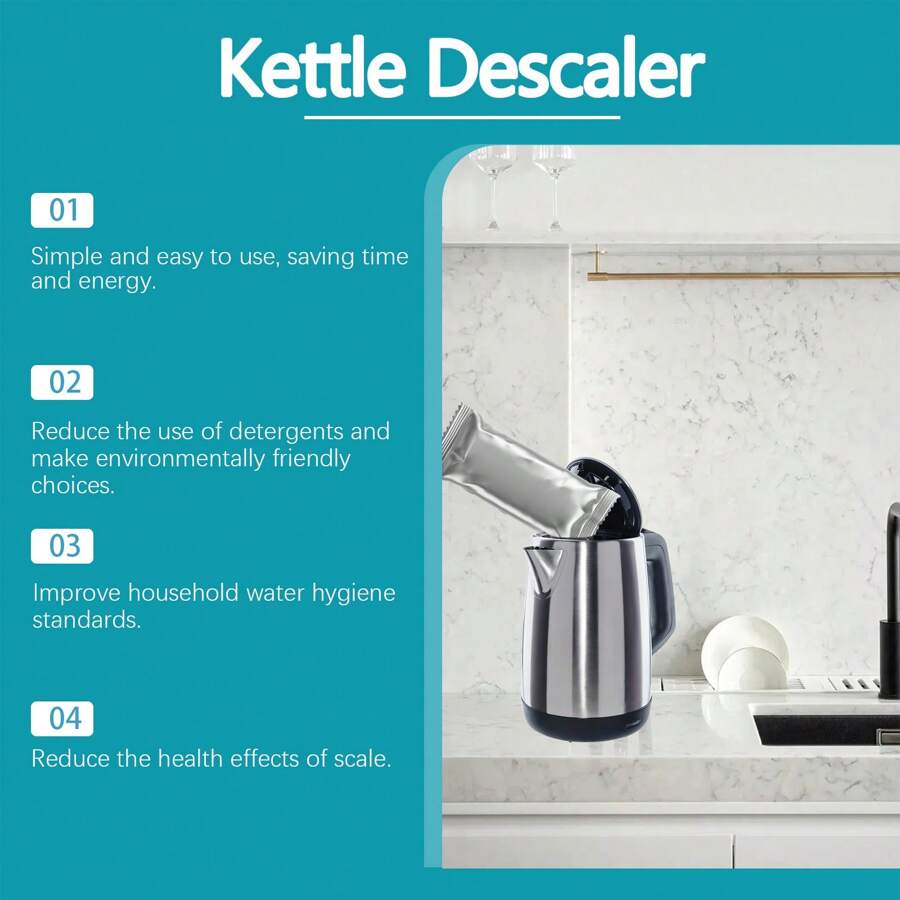 Kettle Descaling Powder Electric Kettle Cleaning Descaling Brightening ...