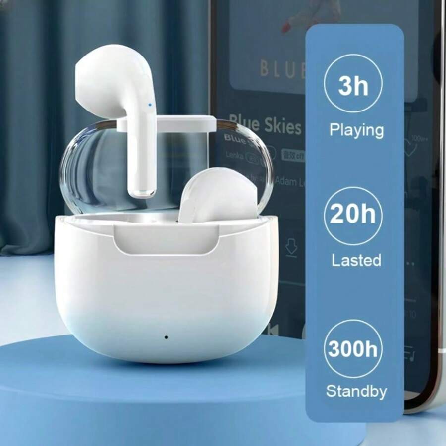 NEW A2C TWS True Wireless Bluetooth Headphones Ultra-Long Battery Life And Stereo Low-Latency ...