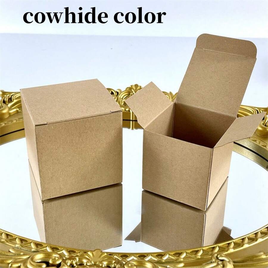 20pcs Square White Cardstock, Black Cardstock And Gold Foil Texture ...