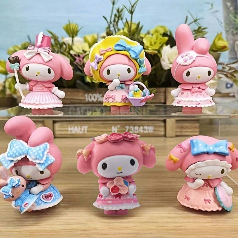 Sanrio Sanrio Hello Kitty Kuromi Princess Melody Doll Ornaments 6
