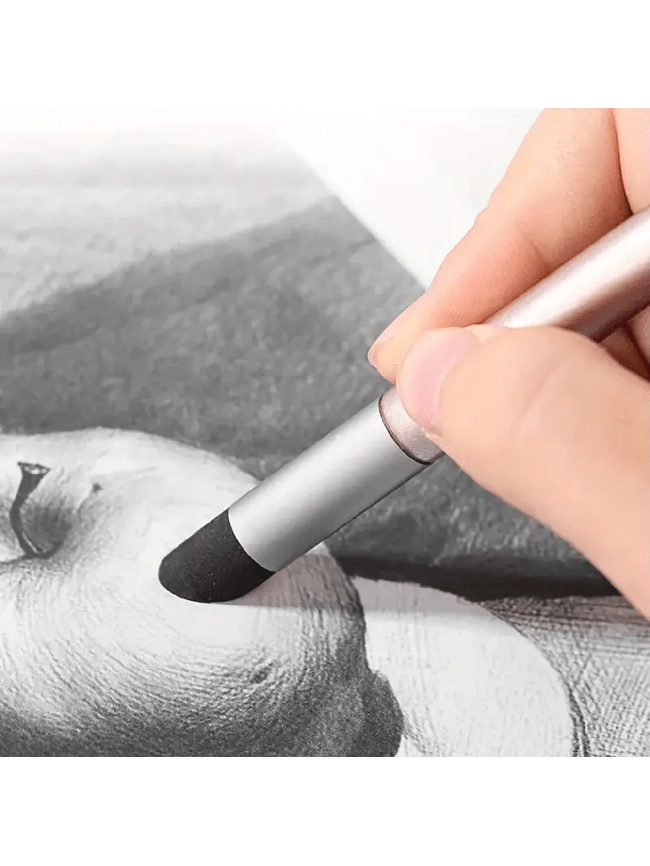 3pcs Oil Pastel Blending Sticks & Sponges, Sofe Tip Smudging Painting ...