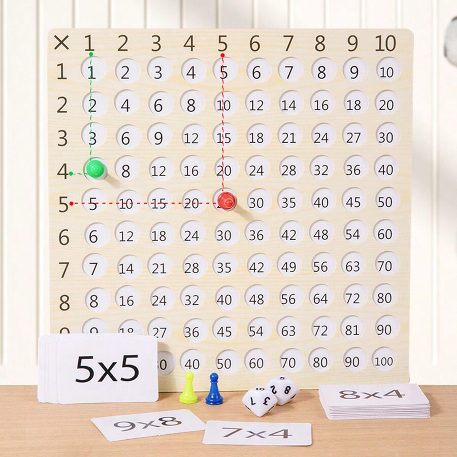 Early Education Magnetic Force 99 Multiplication Table Students Math 99 ...