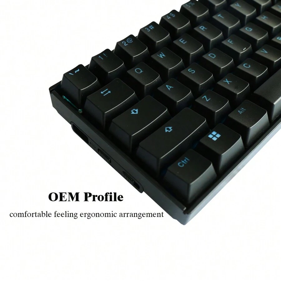 Keycap ABS Material Cherry MX Key Set OEM Profile Translucent For 61 87 ...