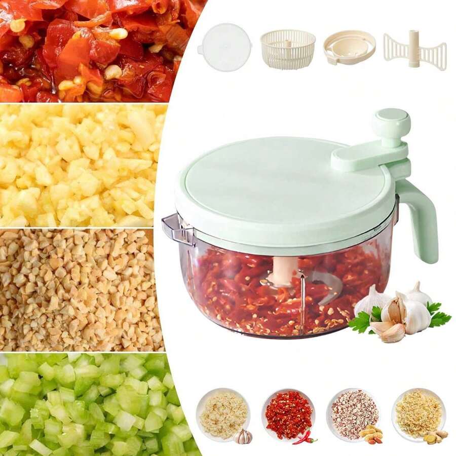 Salad Spinner Lettuce Greens Washer Dryer Drainer Crisper Strainer For ...