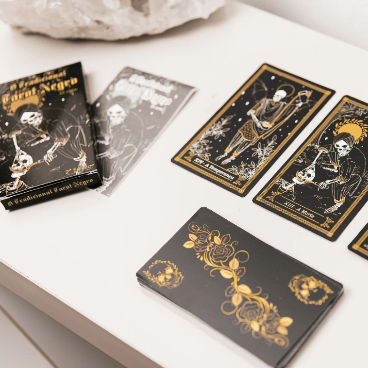 The Traditional Black Tarot 22 Cards Laminated Manual 2nd Ed. for Sale ...