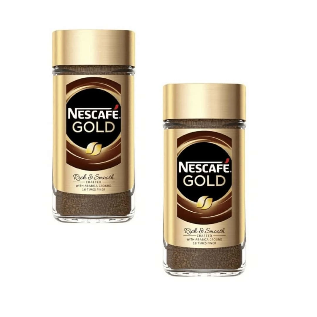 Nescafe Gold Rich Aroma & Smooth Taste Coffee (200g) - Pack Of 2 ...