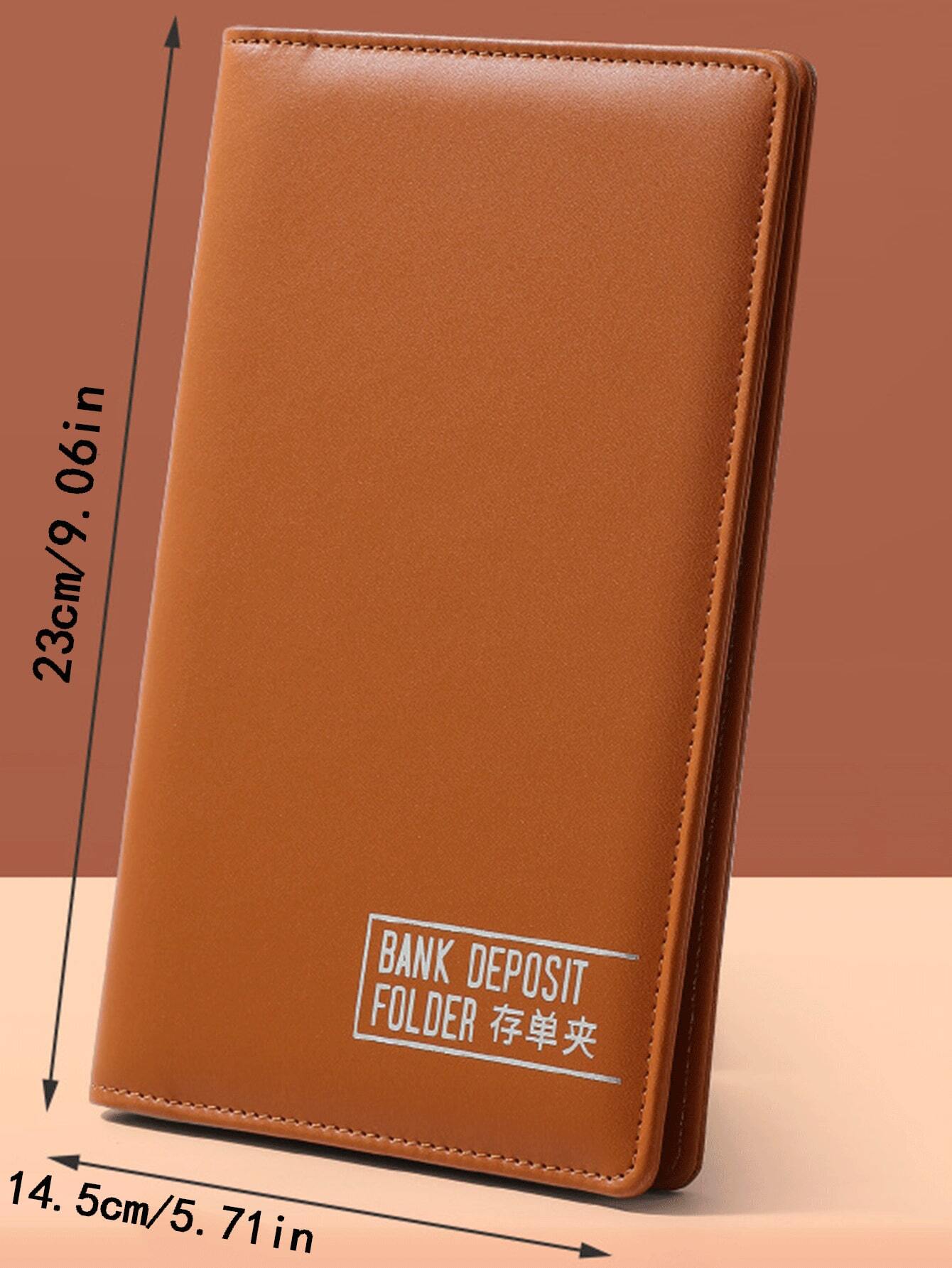Deposit Slip Organizer Bank Time Deposit Slip Collection Book Bill ...