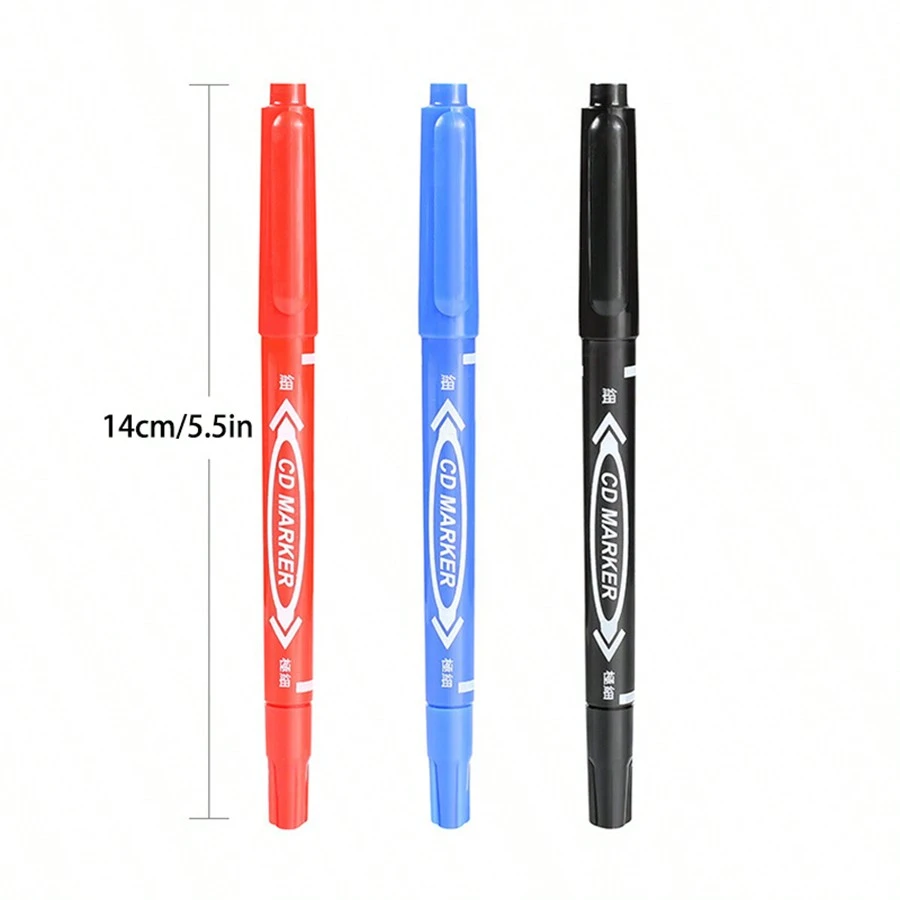 Oil-Based Marker Pen Small Dual-Tip Marker Pen Outliner Pen Marking ...
