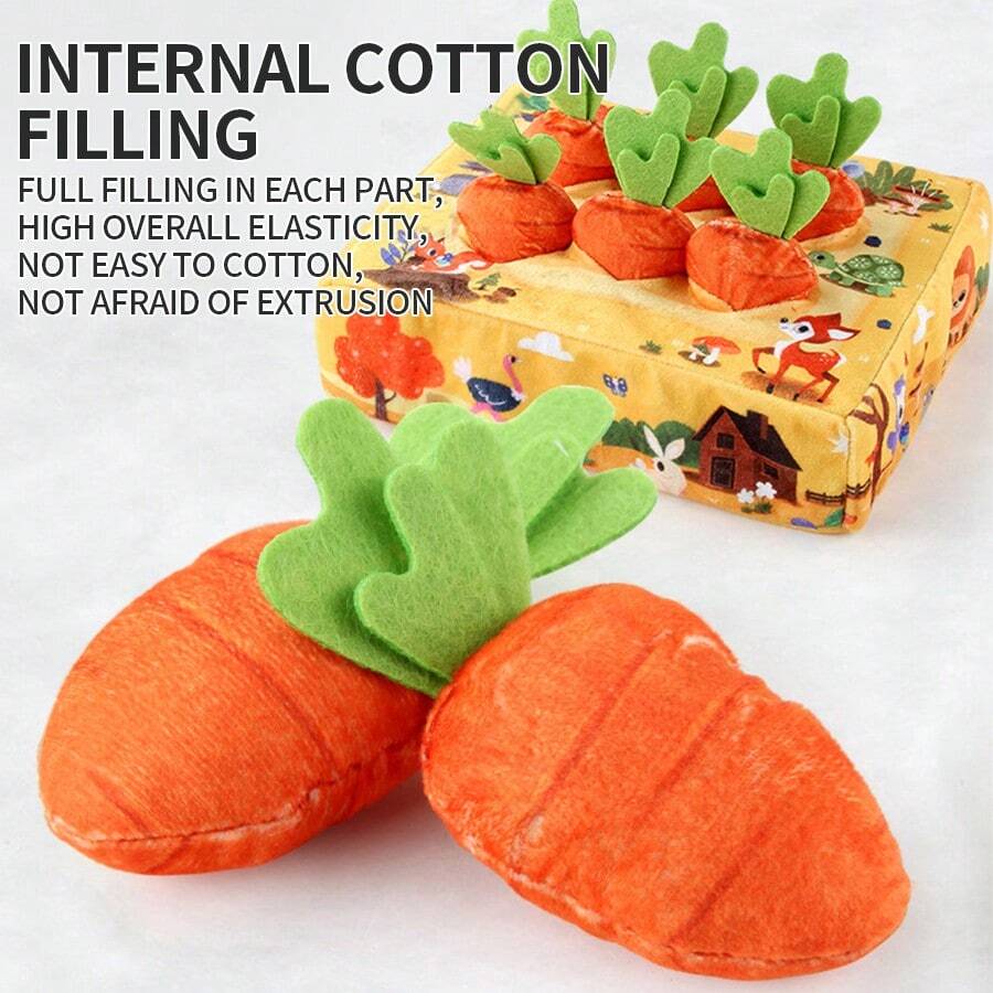 Children's Early Education Simulation Fun Pulling Radish Children's ...