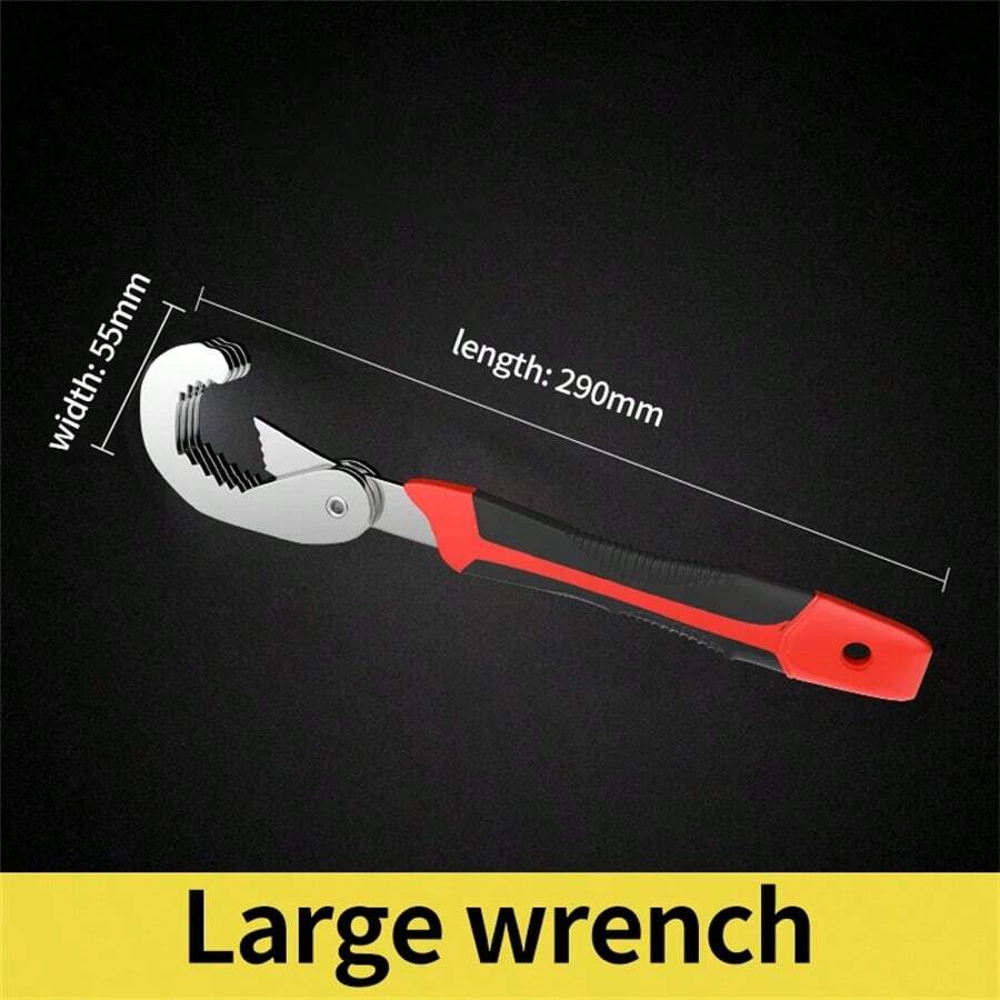 Adjustable Open End Double Wrench Multifunctional Universal Pipeline ...