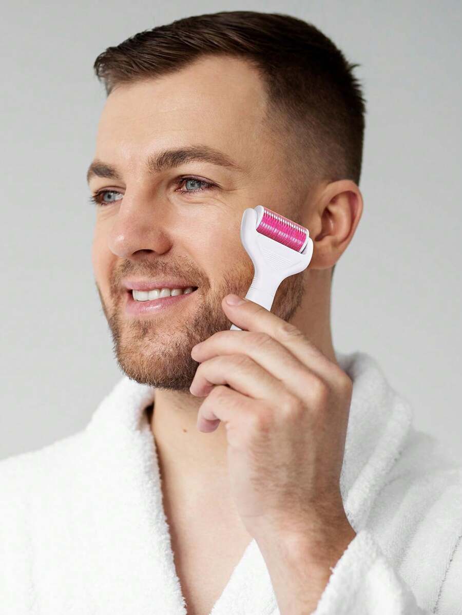 Derma Roller For Face And Body - 6 In 1 Titanium Microneedling Roller ...