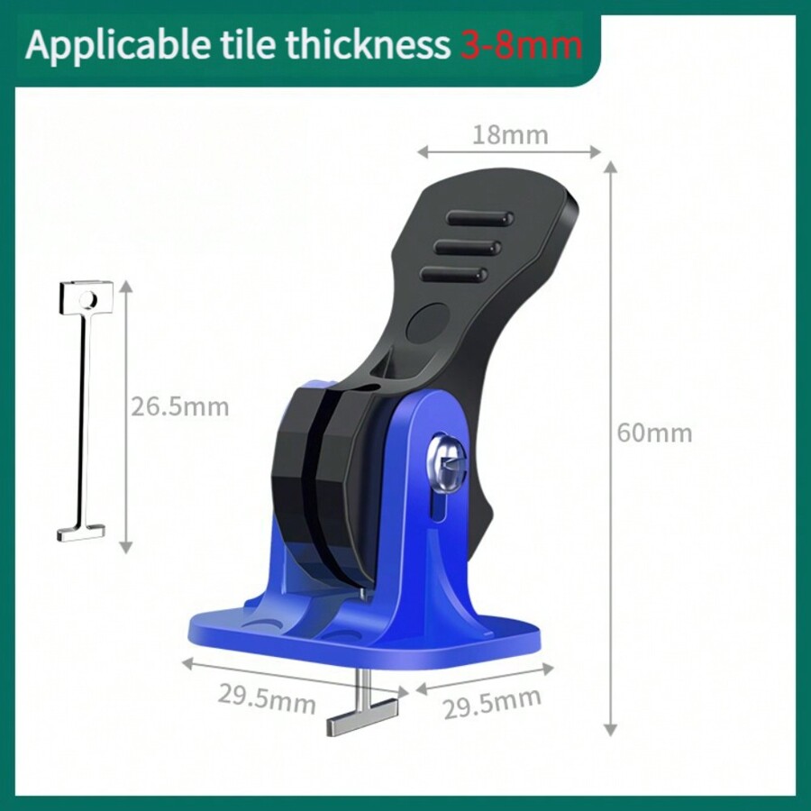 New 3-13mm, 8-13mm Push-Type Rotating Leveling Adjuster, Tile Floor Wall Laying Auxiliary Tool ...