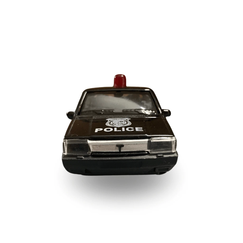 Miniature Police Car Opens Metal Doors With Friction Tires | SHEIN USA