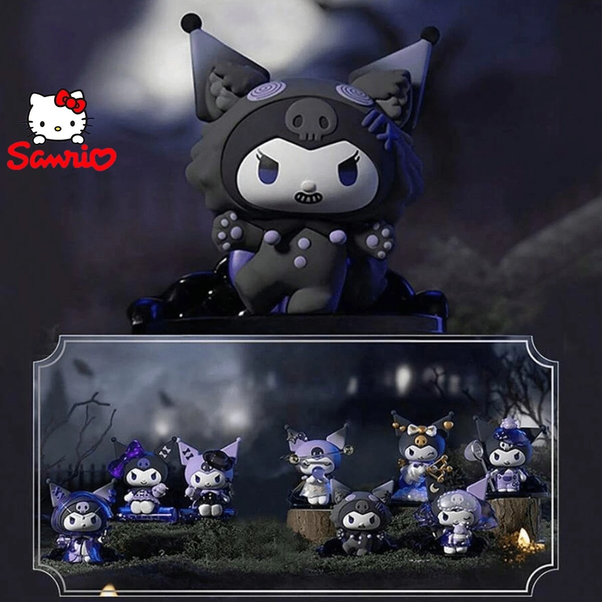 Sanrio 1 PC Hello Kittys Friends Melody Kulomi Werewolf Attack Series ...