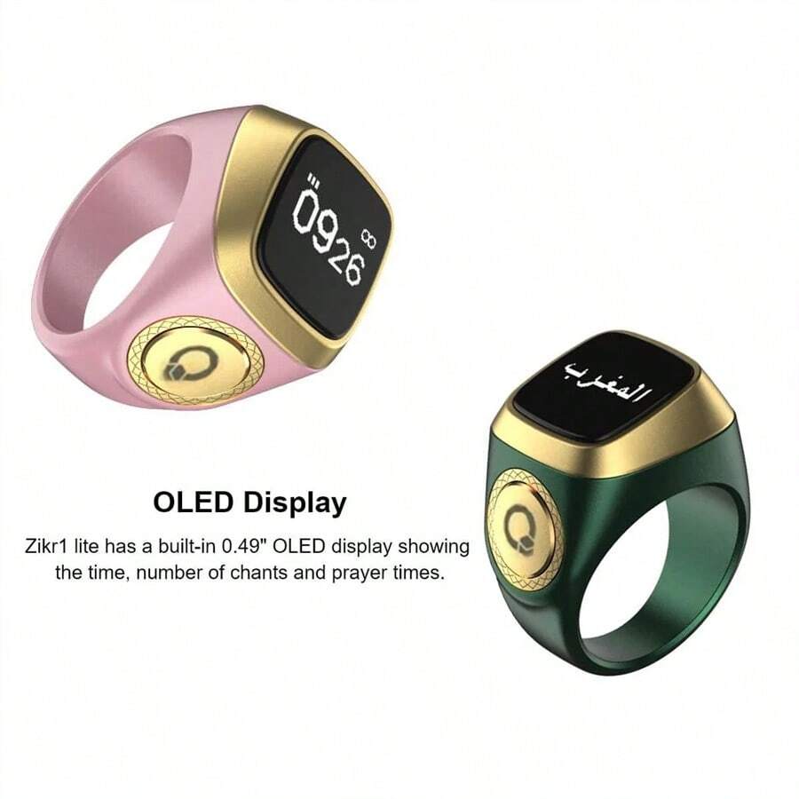 1pc Smart Ring | Bluetooth Counter With OLED Display Counter Function ...