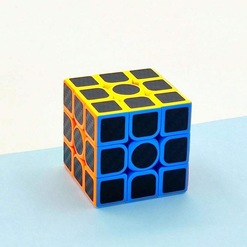 2x2x2, 3x3x3, 4x4x4, 5x5x5 Pyramid Shape Magic Cube Set, Carbon Fiber ...