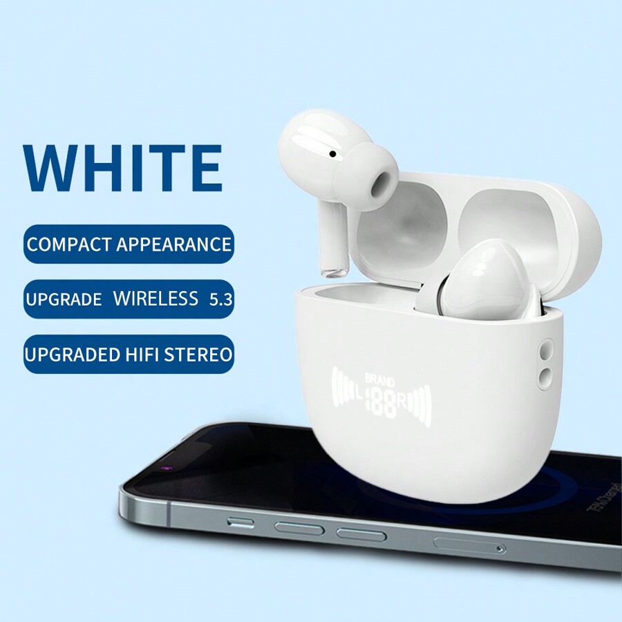Active Noise Cancelling Wireless Earbuds, In-Ear Detection Headphones ...
