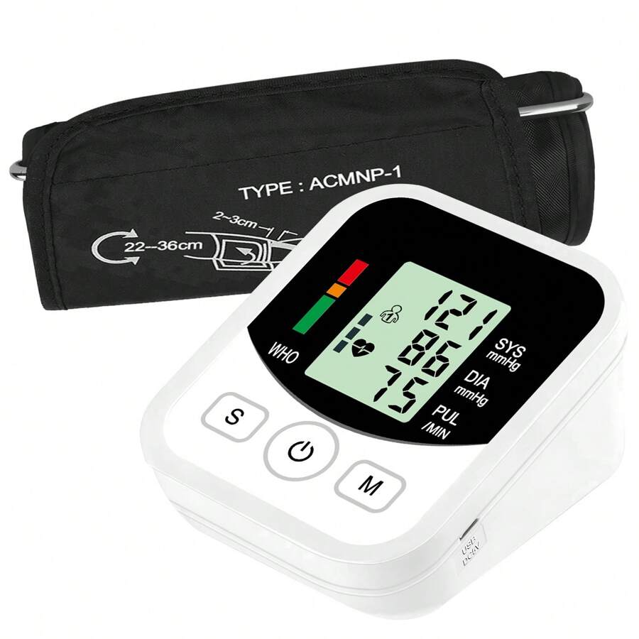 Portable Arm Blood Pressure Monitor Pressure Sensor Monitor BP ...