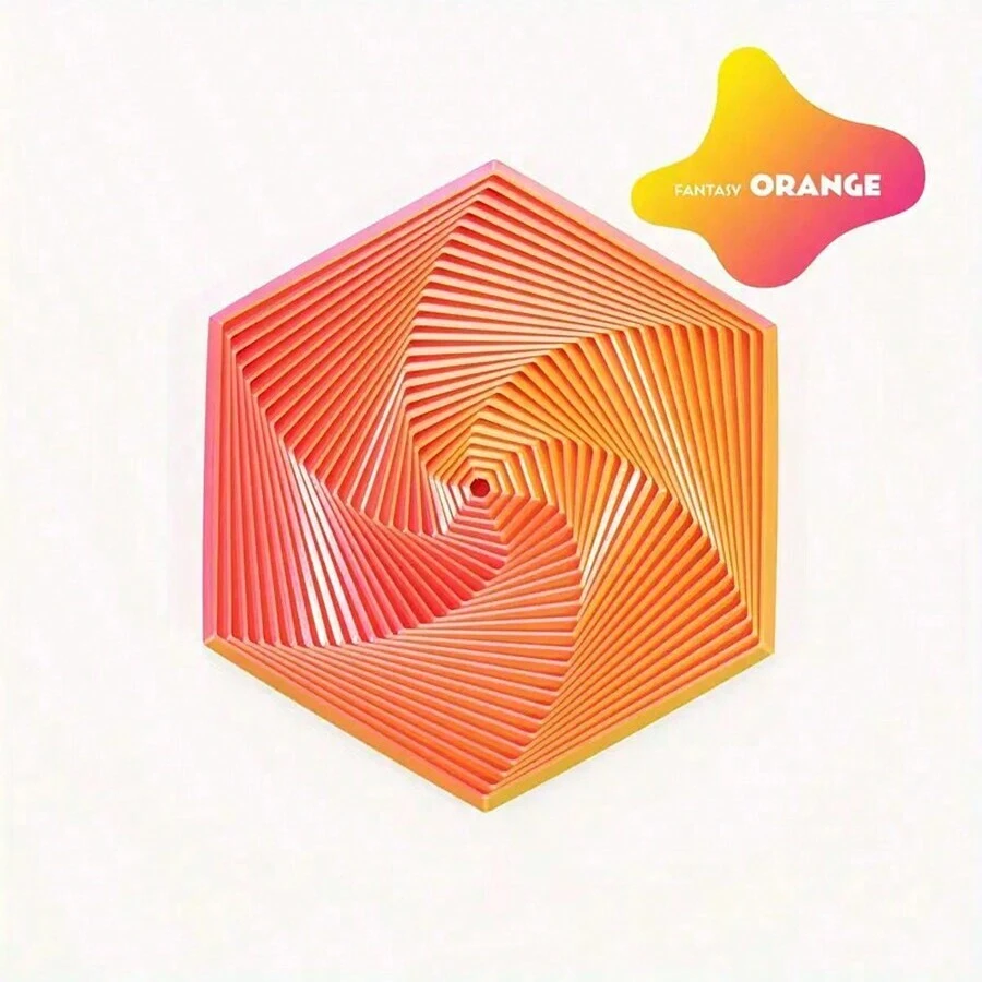 Fractal Fidget Hexagon, Stress Relief Spinner, Carrot Cake Shaped, Perfect Gift For Birthday ...