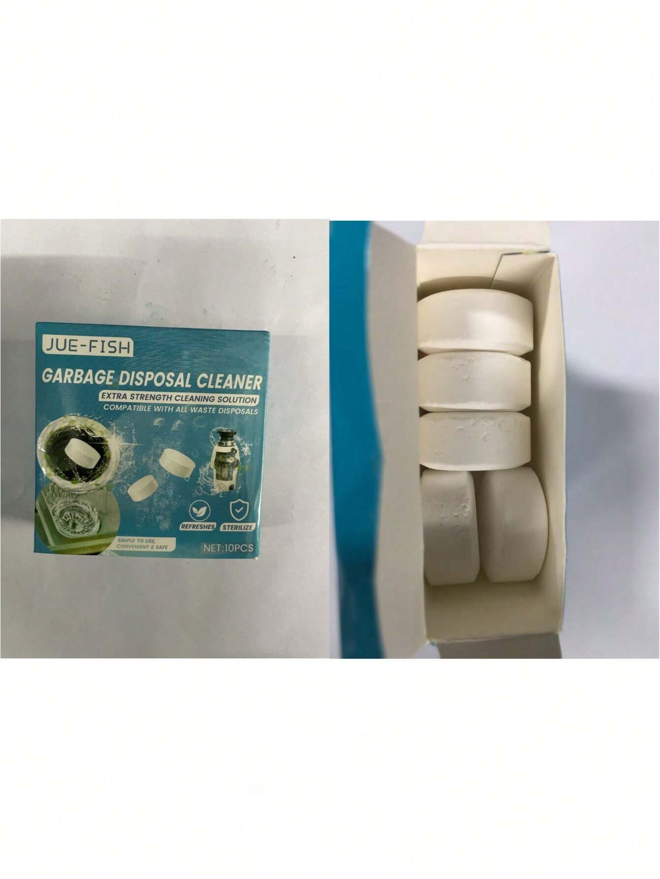 Sink Cleaning Tablets, Kitchen Dishwashing Tub Cleaner For Removing ...