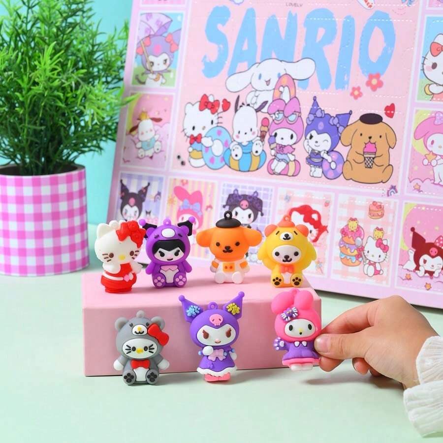 Sanrio Sanrio Character Blind Box Keychains, Squishing Doll Gifts For ...