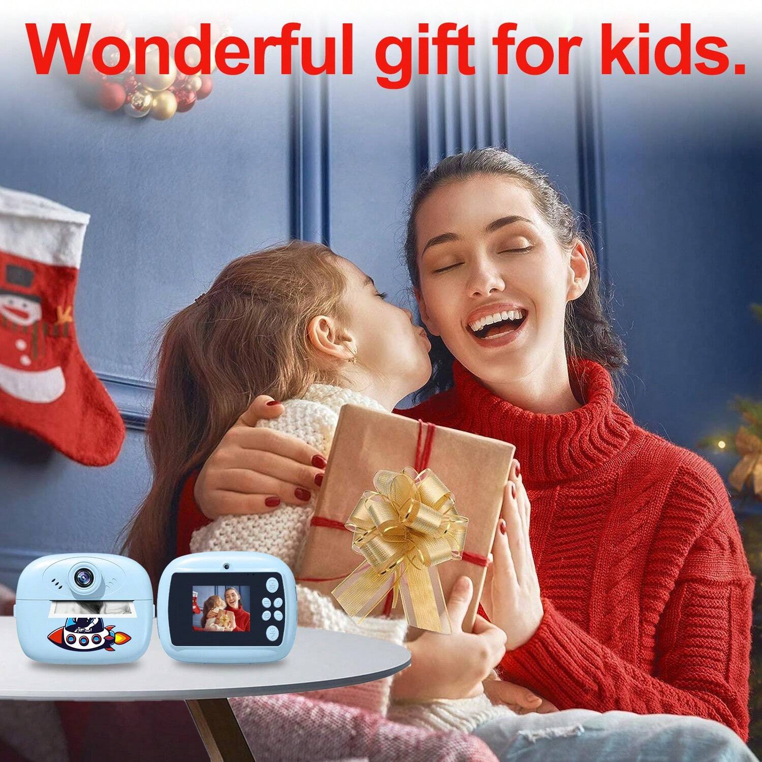 Kids Selfie Camera, Gift For 6-11 Years Old Girls And Boys, Toddler HD Digital Camera, Portable ...