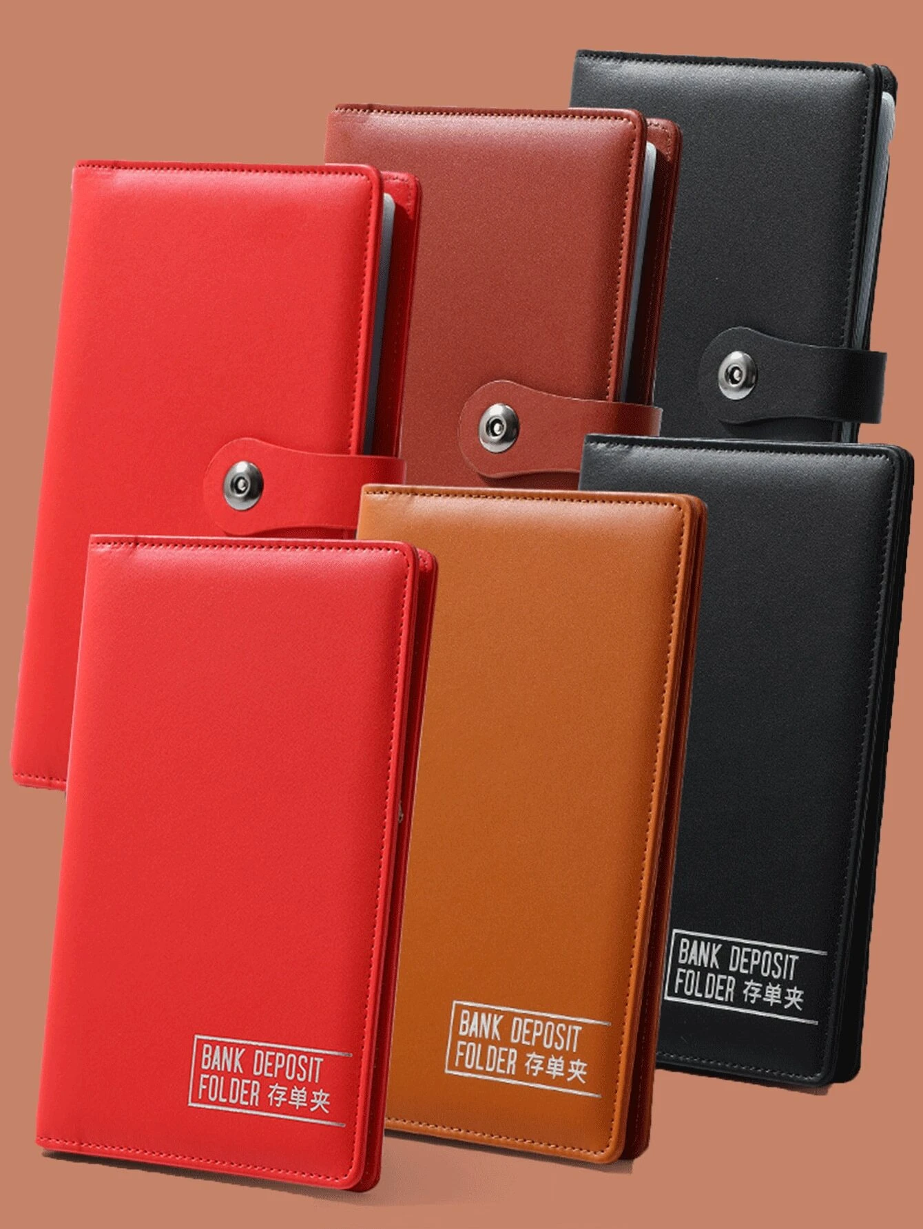 Deposit Slip Organizer Bank Time Deposit Slip Collection Book Bill ...