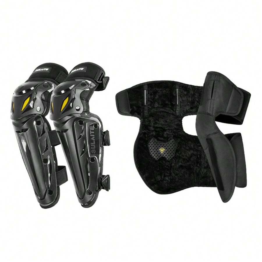 Motorcycle Knee Guard Riding Windproof Leg Guard Electric Bike Guard ...