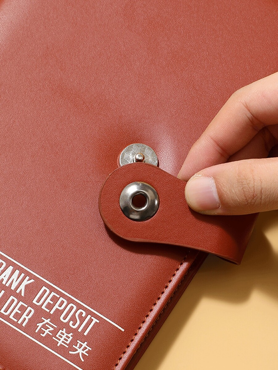 Deposit Slip Organizer Bank Time Deposit Slip Collection Book Bill ...