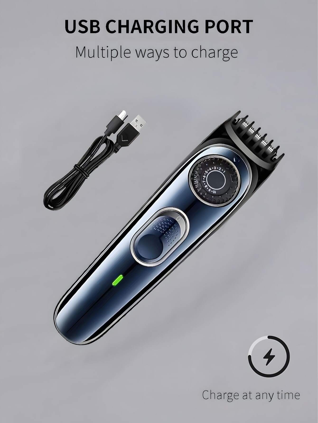 GW Men's Professional Hair Clipper & Trim Set - Cordless Hair Clipper ...