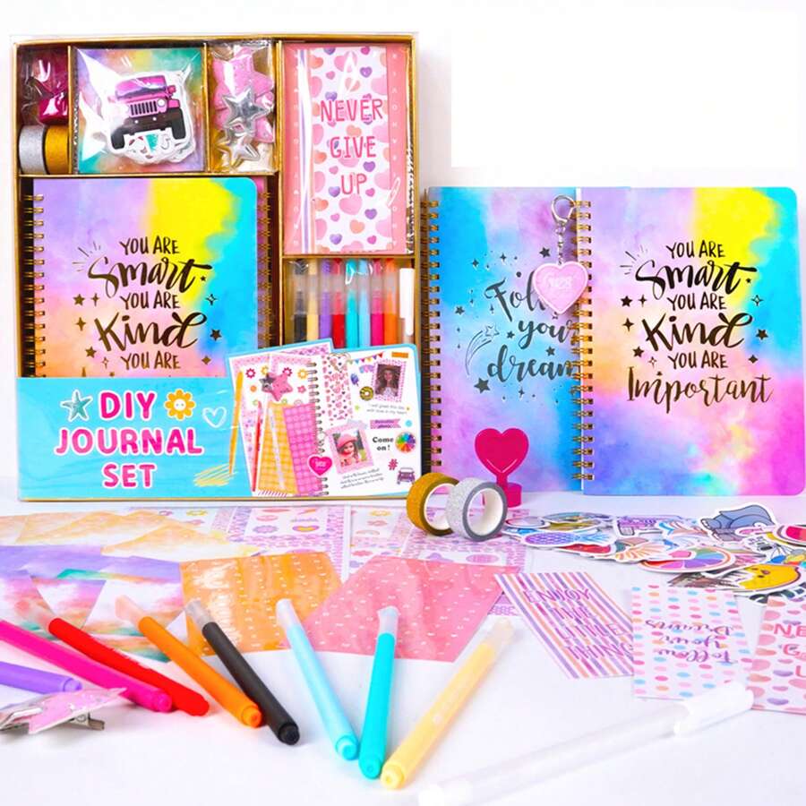 DIY Journal Kit For Girls - DIY Journal Set For Tween & Teen Girls ...