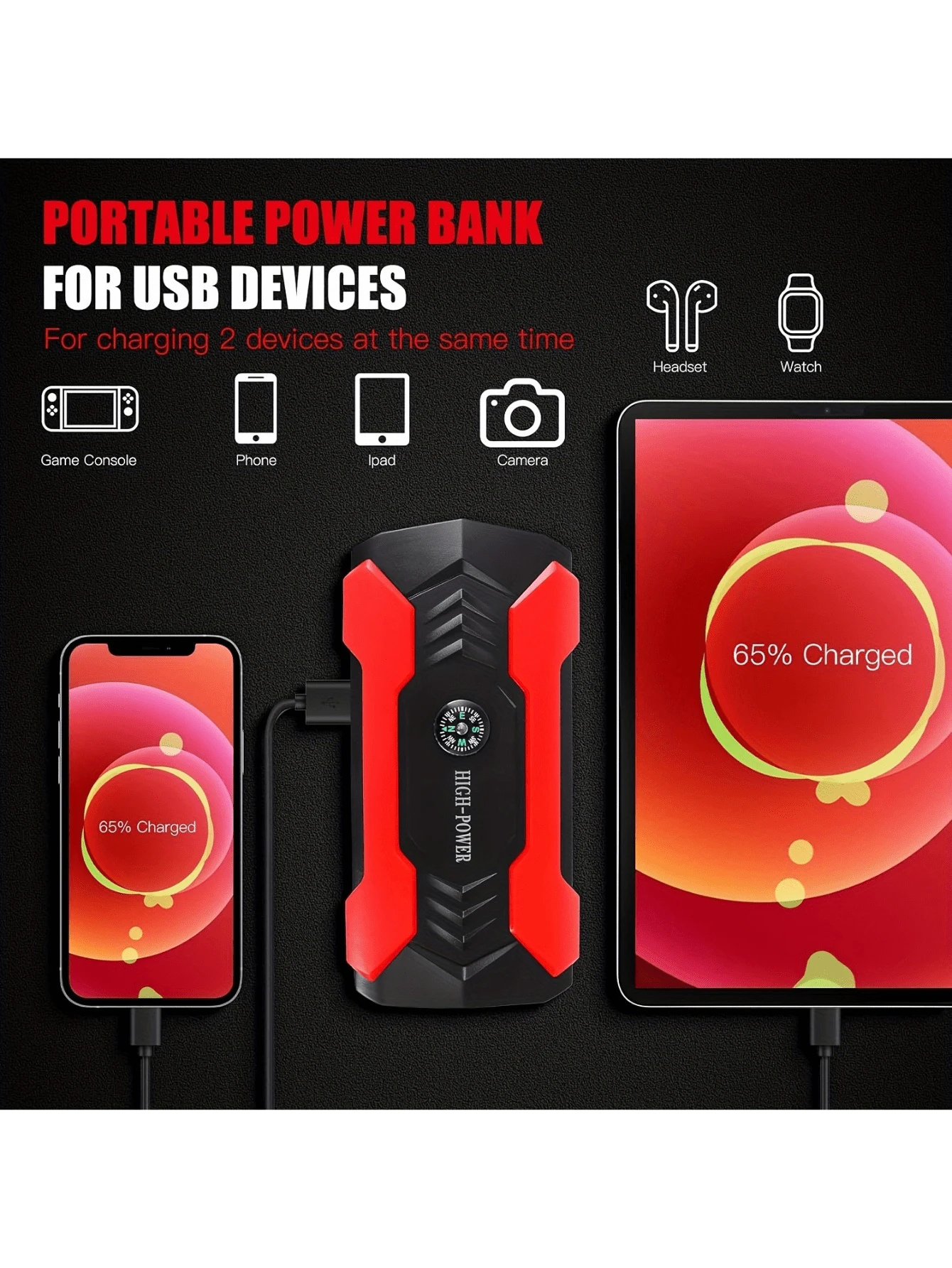 , Car Starting Battery Emergency Power Supply, Emergency And Reliable ...