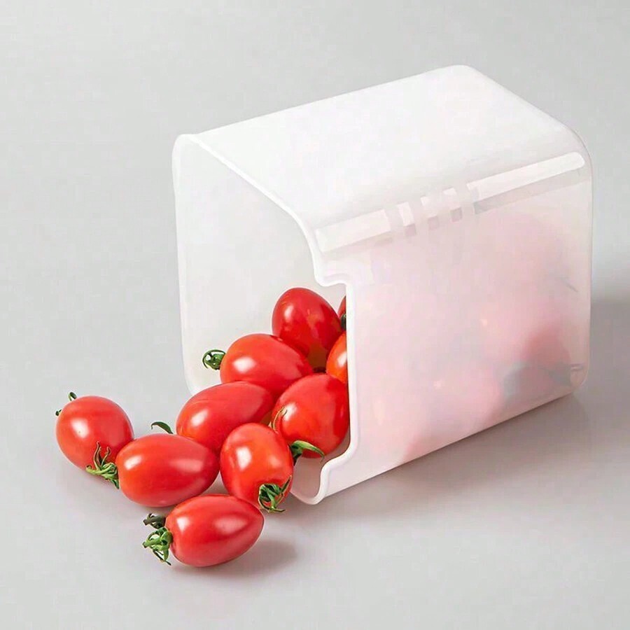 1/4/8pcs Refrigerator Food Storage Organizer Bins, Kitchen Freezer Side ...