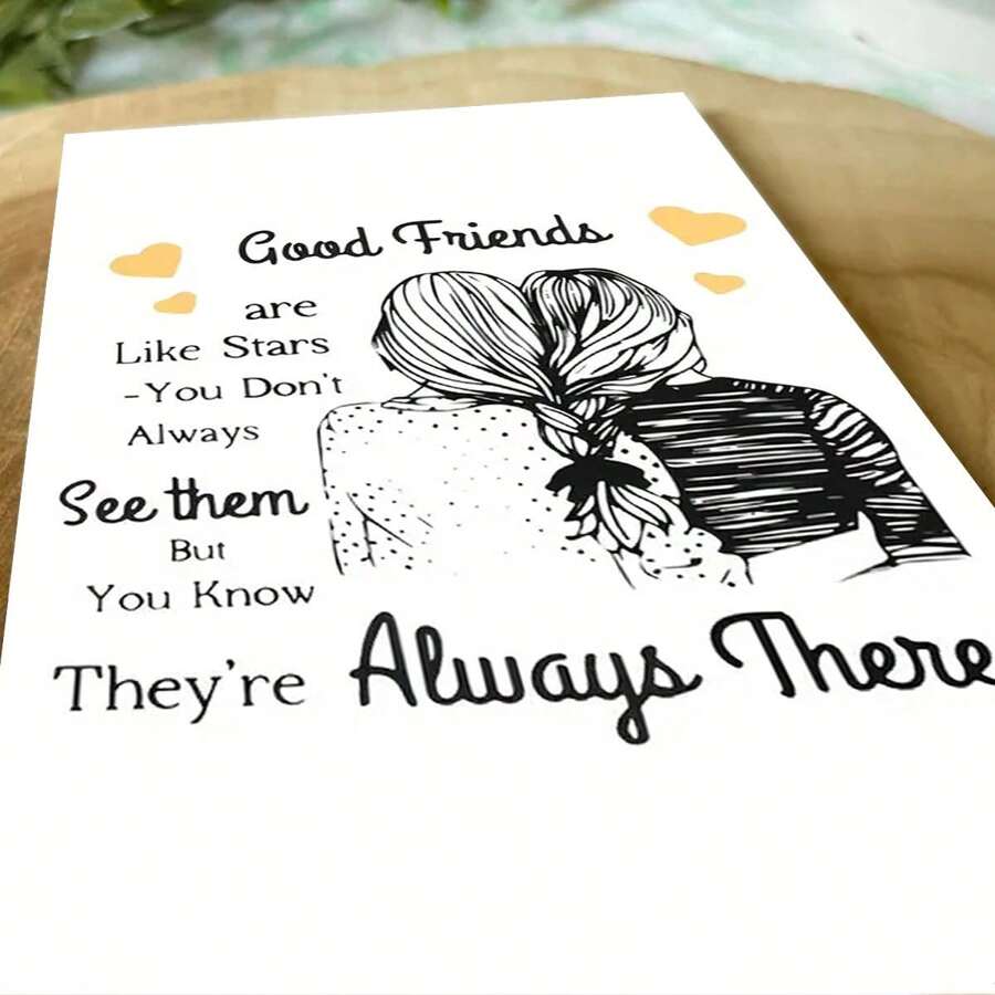 Best Friend Forever - Versatile Greeting Card For Birthdays, Holidays ...