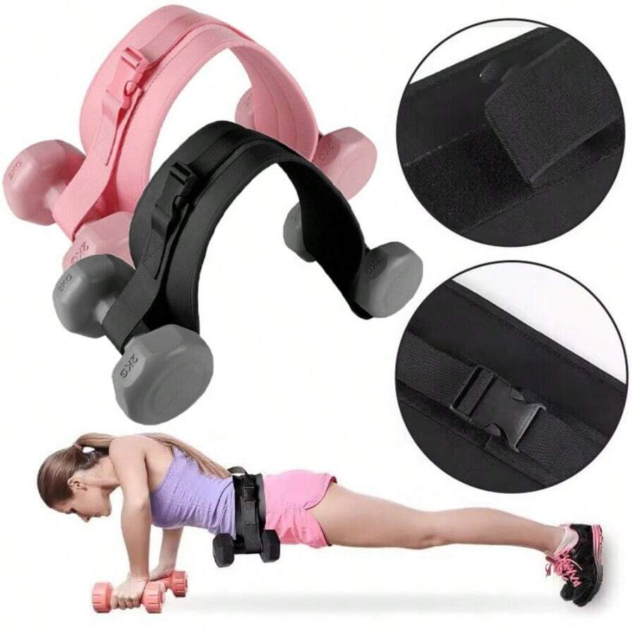 Exercise Hip Thrust Band Booty Belt Fully Adjustable Hip Thrust Belt ...